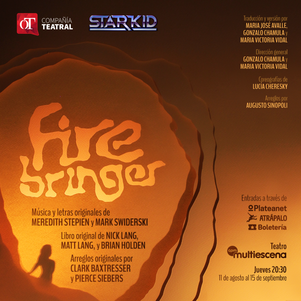 Por primera vez en Argentina, llega el musical "Firebringer" en el Teatro Multiescena. - Cadena ...